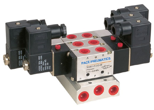 100-400 Series Base Solenoid Valve, Pneumatic Control Valve,Air ...