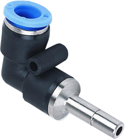PLJ, pneumatic push in fittings with BSPT, NPT thread, pneumatic ...